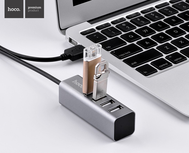 Adaptor / Hub OTG 4 porturi USB suplimentare pentru desktop, laptop cu ...